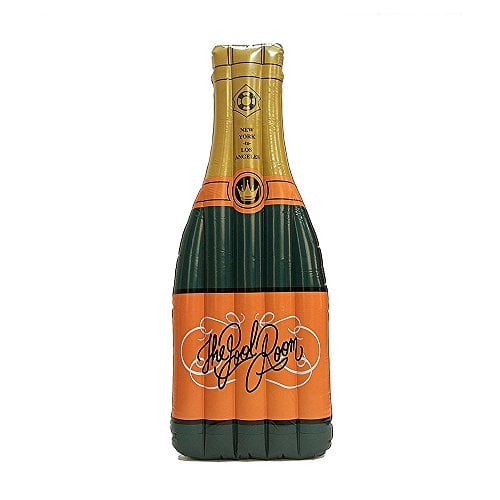 Giant Inflatable Champagne Bottle Pool Float Water Fun Large Outdoor ...