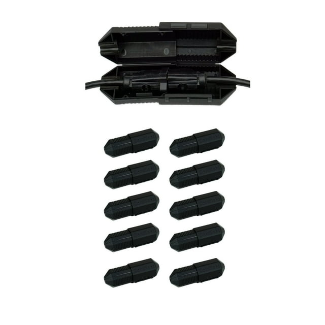 Cordsafe Plus Black Extension Cord Plug Protector Safety Cover with ...