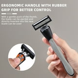 Venoro 5-Blade Men's Shaver, Great Value Travel Pack with 1 Handle & 8 ...