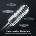 Sticky Ear Cleaning Stick Reusable Dual Size Cleaning Tool Set 24 Count ...