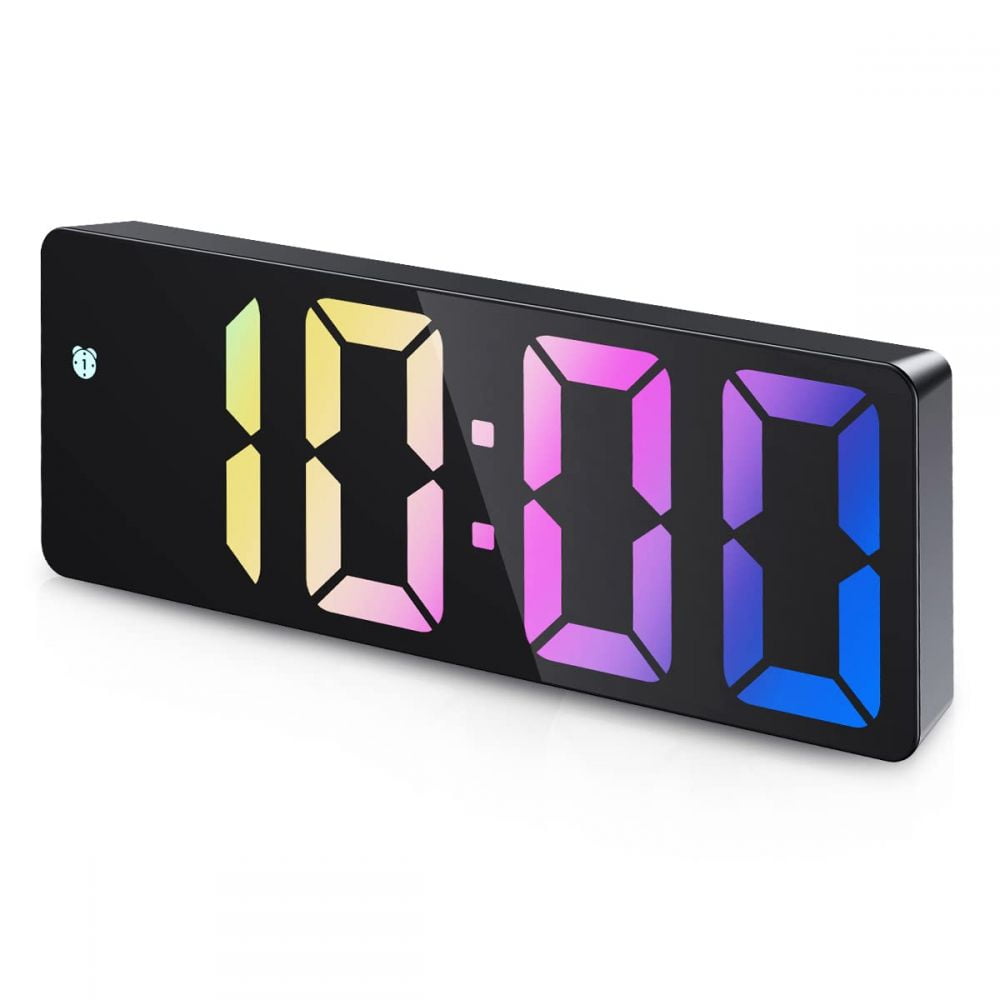 Click here for Dutchman Alarm Clock With Colorful Digits  Brightn... prices