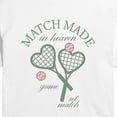 Instant Message - Match Made in Heaven - Juniors Cropped Graphic T ...