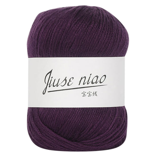 LSLJS 1PC 50g Cotton Yarn for Crocheting and Knitting Soft Yarn Chunky ...