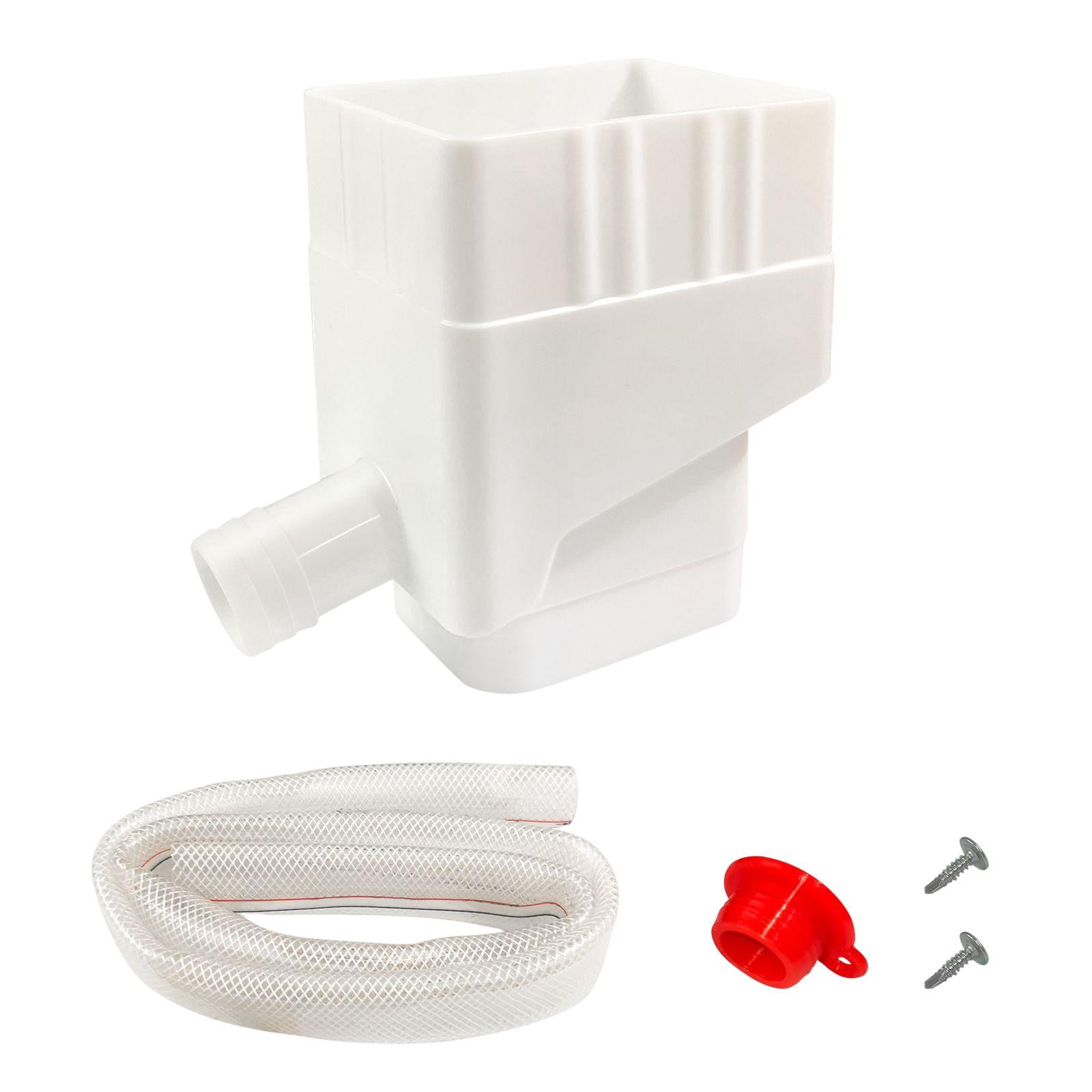 DOLITY Rain Water Collection System Yard Gutter Drain with Hose ...