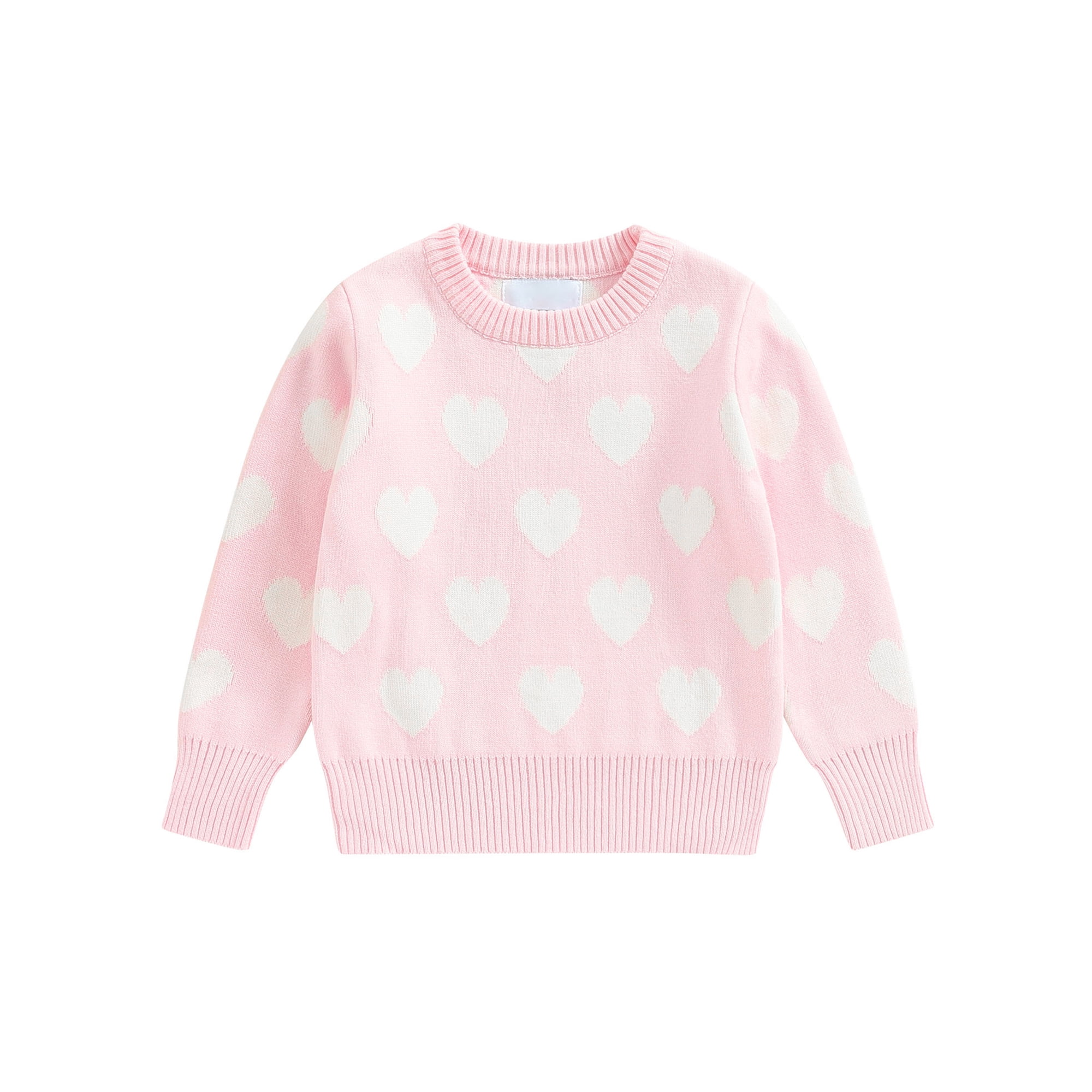 Click here for Gupgi Valentines Toddler Girl Heart Knit Sweater 2... prices