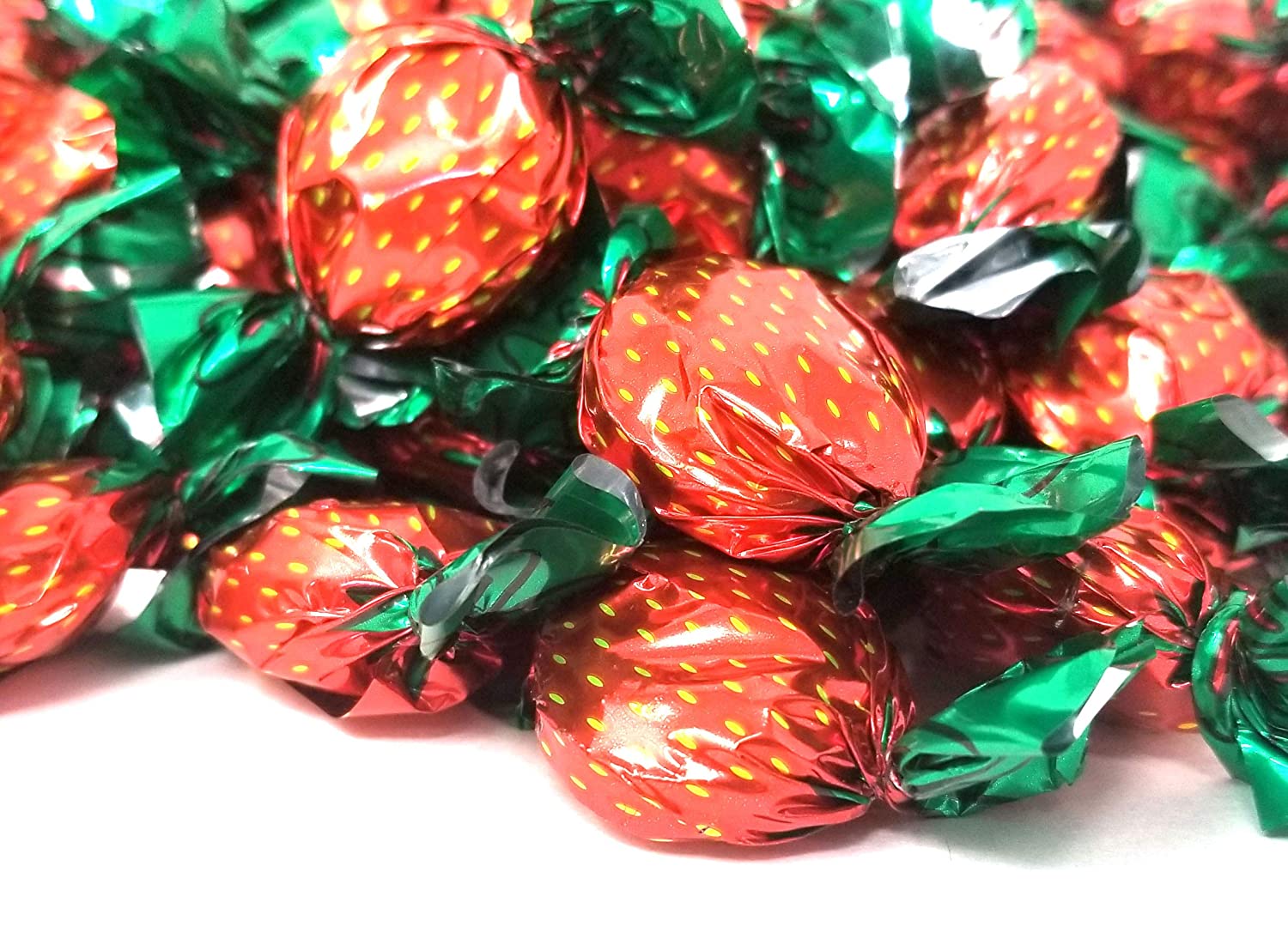 Primrose Strawberry Filled Hard Candy Individually Wrapped 2 Lbs Primrose Strawberry Filled Hard Candy Individually Wrapped 2 Lbs