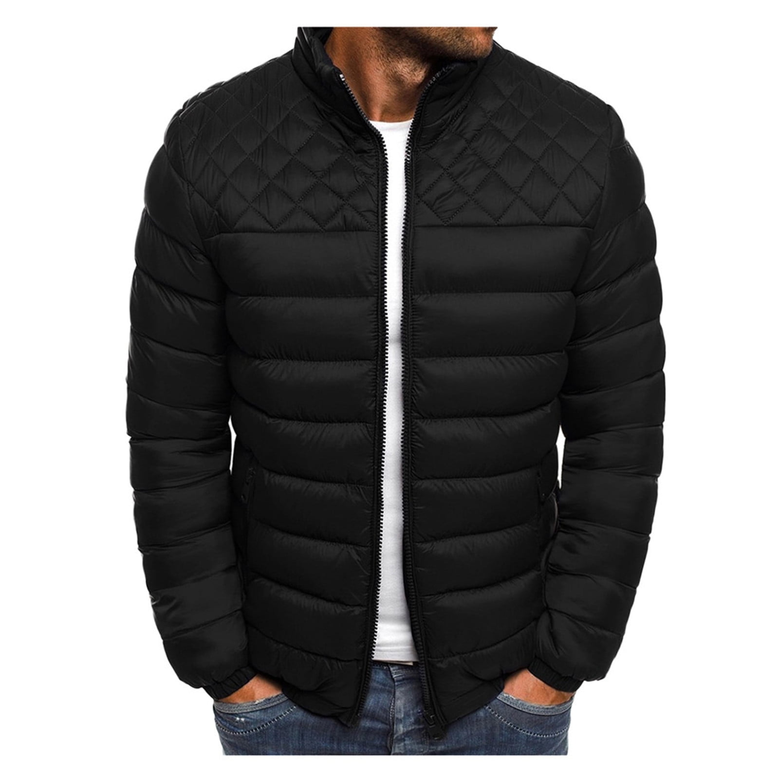 LEEy-world Jackets For Men Hoodie Men's Lightweight Jacket Casual ...