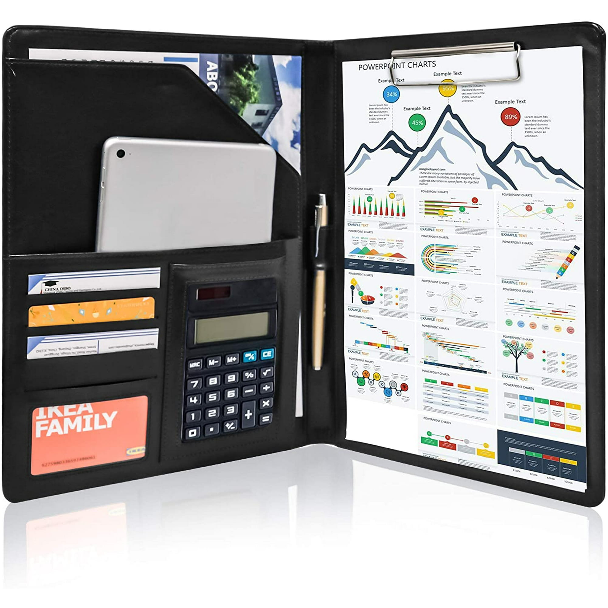 Click here for Pepisky Black Portfolio Folder A4 Clipboard Folder... prices