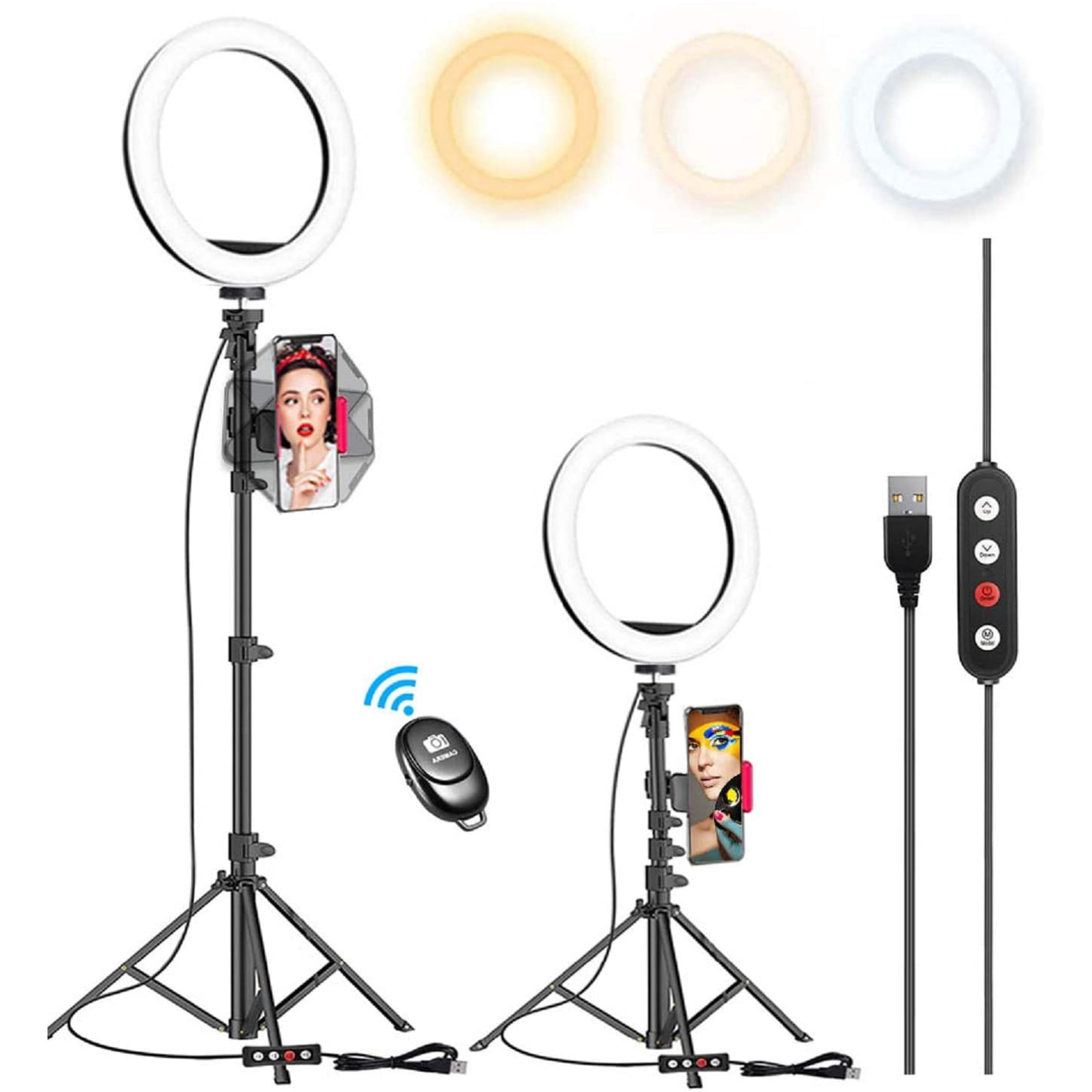 Click here for Unbranded 10.2 Selfie Ring Light With 65 Adjustabl... prices
