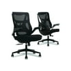 Beautyrest ErgoMax Mesh Swivel Task Chair, Supports Up to 275 lb, 19" x ...
