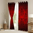 Erosebridal Retro Damask Curtains and Drapes (42x63), Bohemian Hippie ...