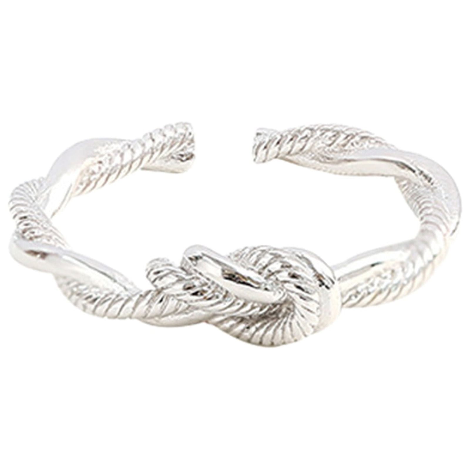 Click here for Yangzheee Forever Rings Delicate Design Knot Coppe... prices