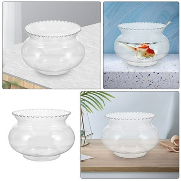 16 oz Clear Mini Plastic Fish Bowls (12 Pack) for Drinks, Decorations ...