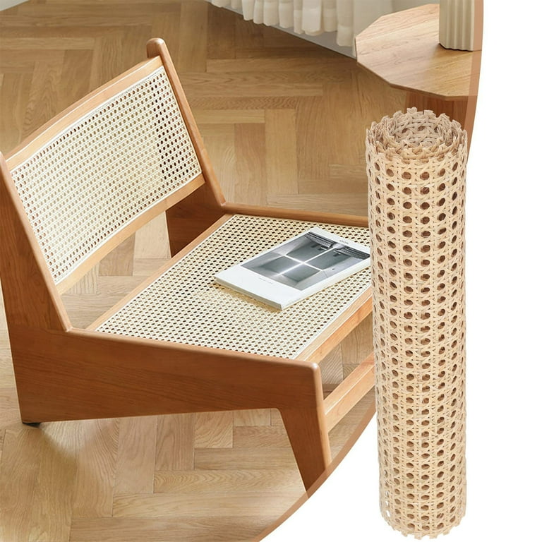 lsiaeian 100x39CM Rattan Cane Webbing Cane Webbing Material for Caning Projects Cane Mesh Webbing Pre Woven Open Rattan Mesh Net Open Weave Wicker Cane Webbing Material for Chair Cabinet Walmart