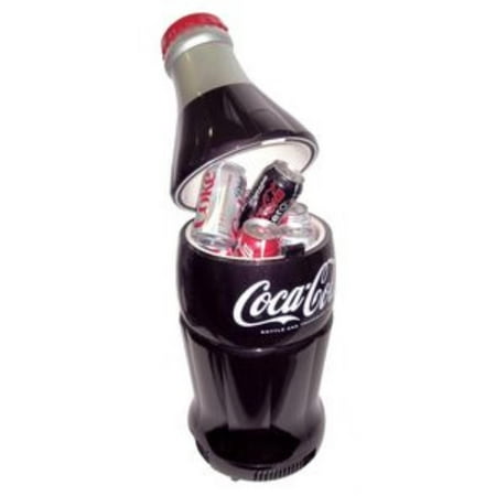Coca Cola 10 Liter Bottle Shape Fridge BC-10G, Black - Walmart.com ...