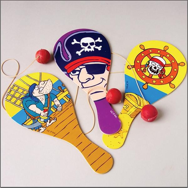 Pirate Paddle Balls - Walmart.com