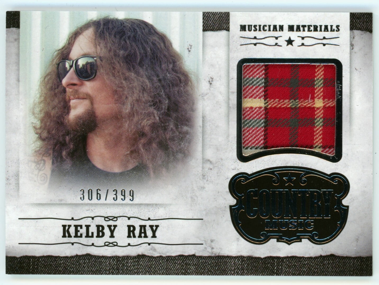 Country Music Materials Silver Kelby Ray Relic, Parallel, #M-KR ...
