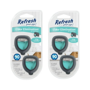 Refresh Car Air Freshener Vent Clip and Mini Car Oil Diffuser, Long ...