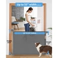 Gate for Stairs – 33” Height, Expands up to 71” Width – Safety Gate for ...