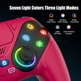 Gamrombo Wireless PS5 Controller, RGB Lighting, Turbo Buttons ...