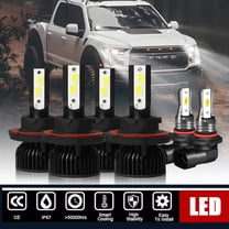 LED Headlight Bulbs for Ford F250 Super Duty 2005-2023,9008/H13 High ...