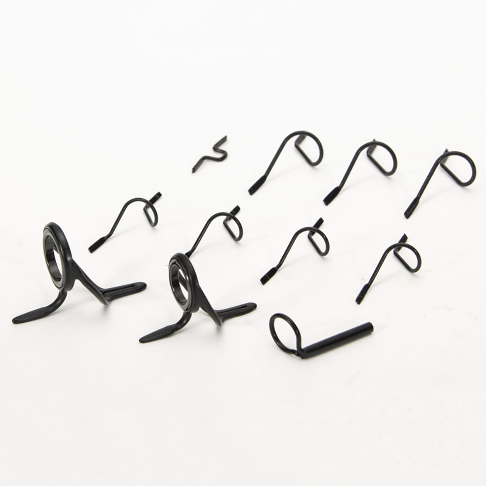 11pcs Fly Rod Guides Set Electroplated Stainless Steel Corrosion ...