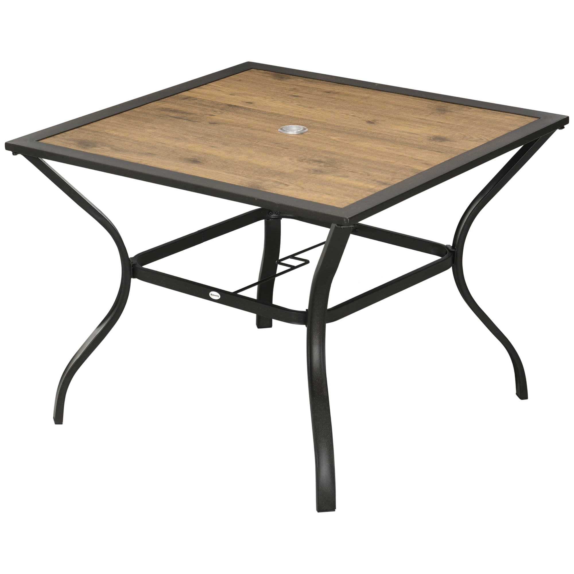 Click here for Outsunny Outdoor Dining Table W/ Pc Board Top  Squ... prices