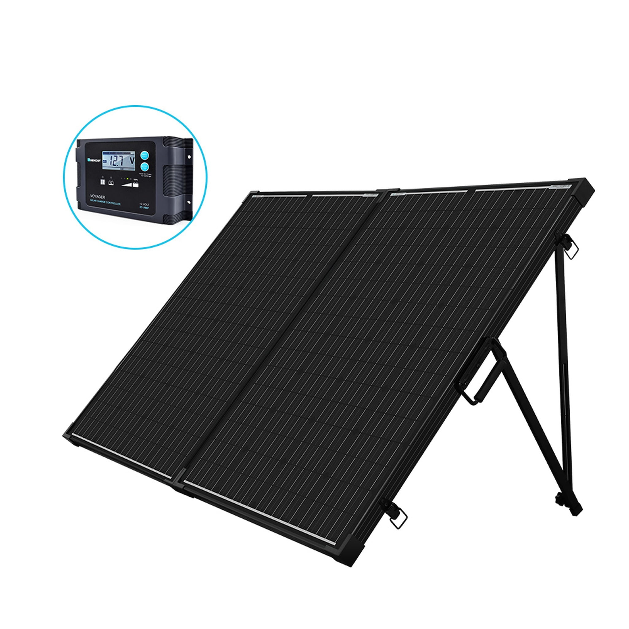 Renogy 200 Watt 12 Volt Monocrystalline Foldable Solar Suitcase renogy-200-watt-12-volt-monocrystalline-foldable-solar-suitcase