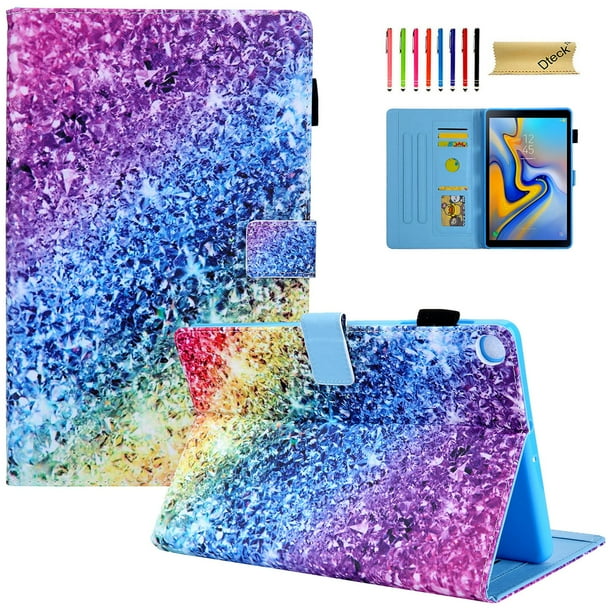 Dteck Flip Case For Samsung Galaxy Tab A 10 1 Inch 2019 Tablet Sm T510