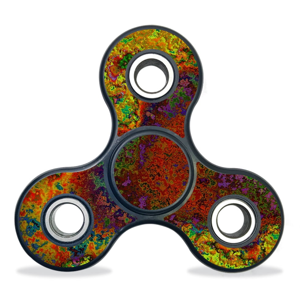 Skin Decal Wrap Compatible With Fidget Spinner Hand Tri Fydget toy ...