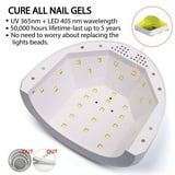 SUNUV SUNone LED Nail Dryer for Gel Polish 24W/48W UV Light with 3 ...