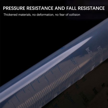 10/25/100/250/500ml Translucent Measuring Cylinder Professional ...