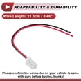 Unique Bargains 2Set Backup Reverse Socket Wiring for Toyota Camry 12 ...