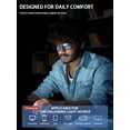 Blue Light Glasses For Women/Men Anti-Fatigue Computer Monitor Gaming ...