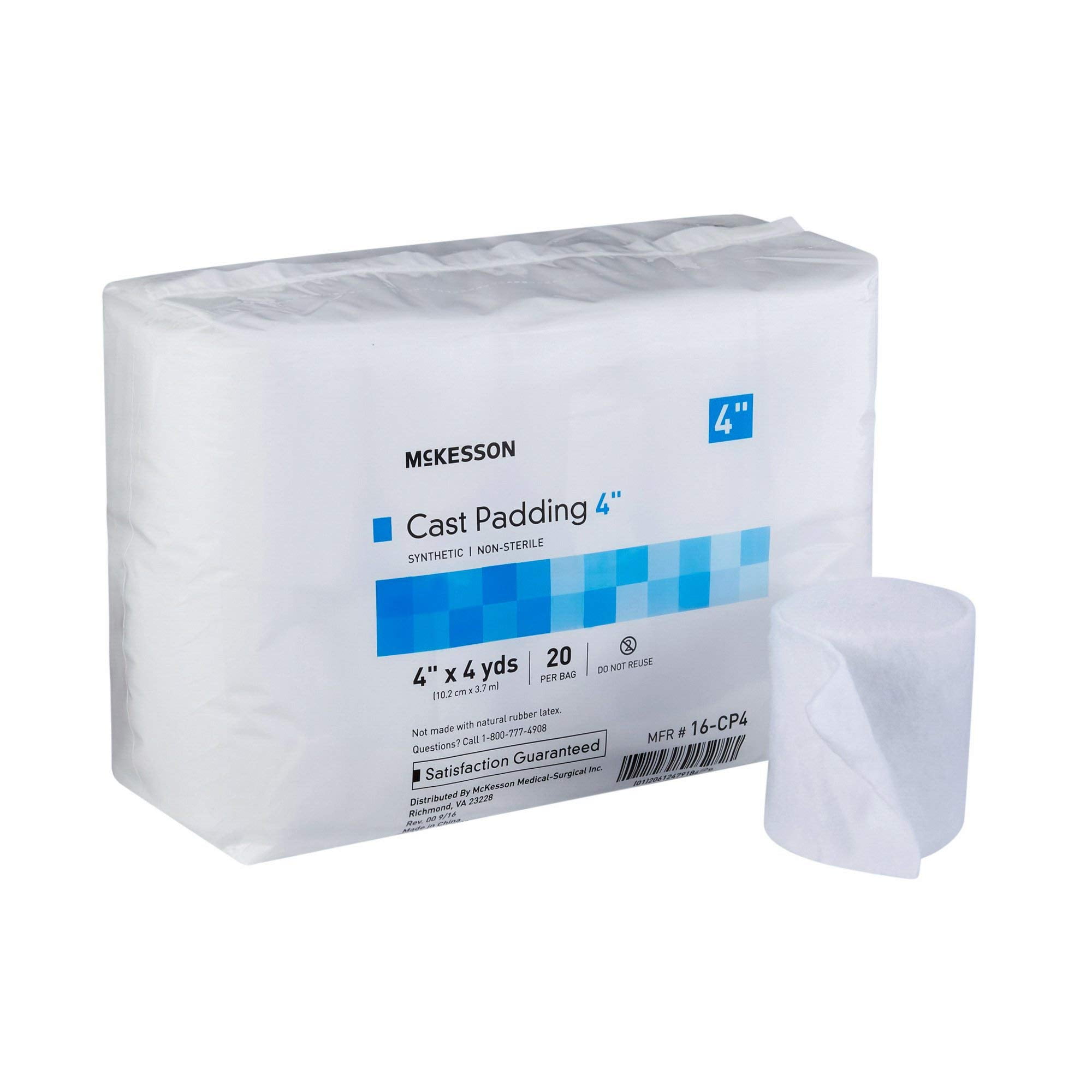 Protector para yeso McKesson 10 cm x 3,7 m 80 unidades | Walmart en línea
