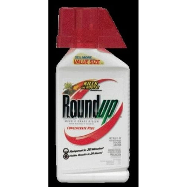 Roundup Weed & Grass Killer Concentrate 36.8 Oz - Walmart.com - Walmart.com