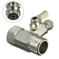 RO Feed Water Adapter 1/2\" to 1/4\'\' with Shut-off Ball Valve Tap Tee ...