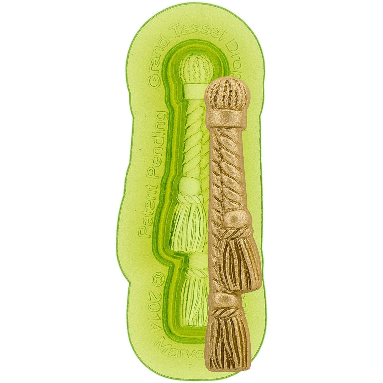 Marvelous Molds Grand Tassel Drop Silicone Mold Cake Decorating with ...