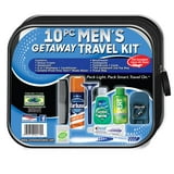 Men's Get Away 10 pc Travel Kit - Walmart.com