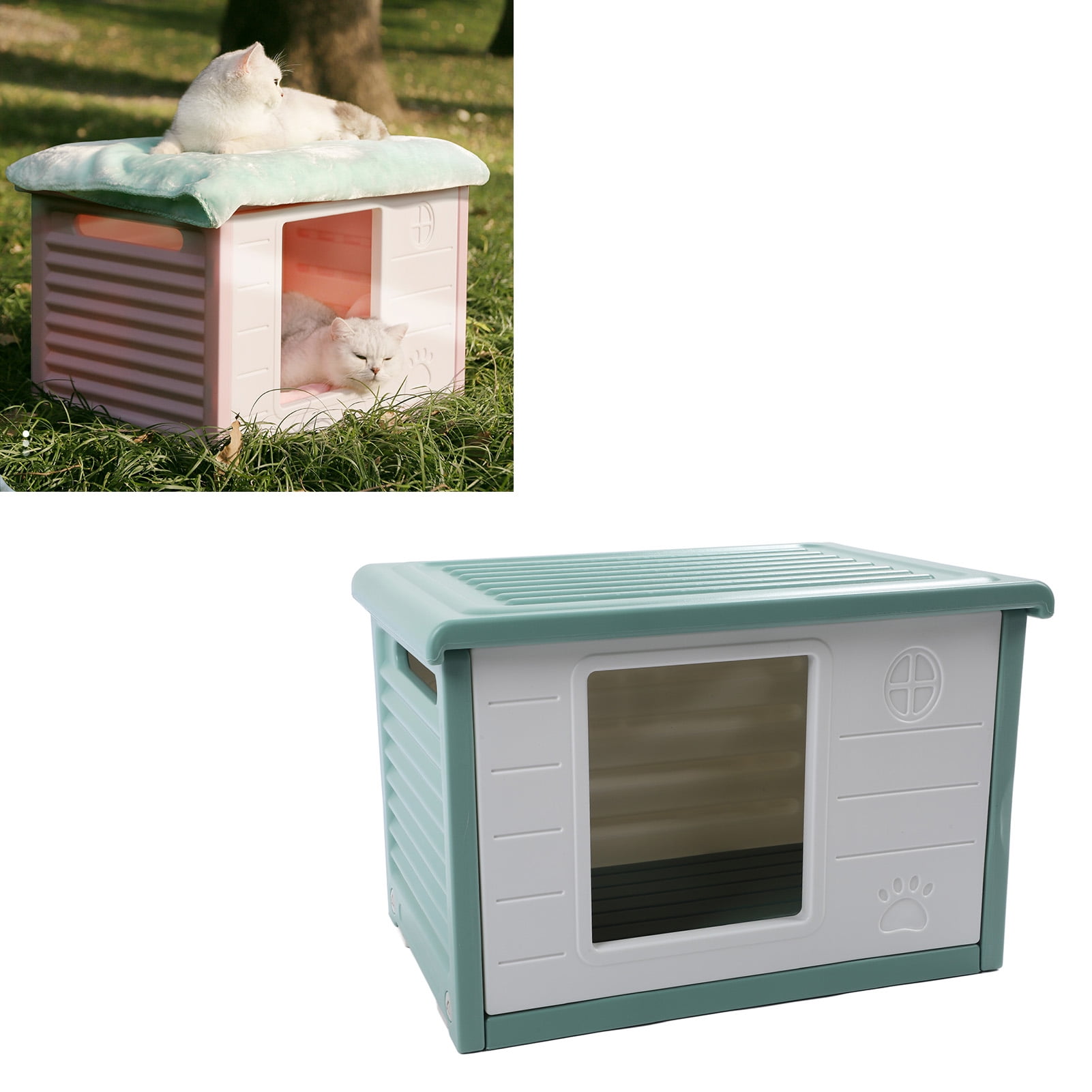 Casa Para Gatos De Exterior, Refugio Exterior Resistente A La ...