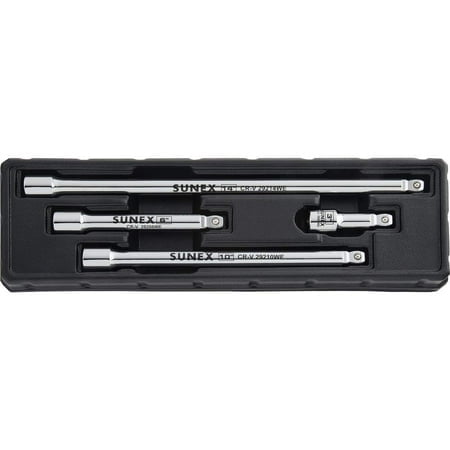 Click here for Sunex Tools 4piece 1/2 Drive Chrome Wobble Extensi... prices