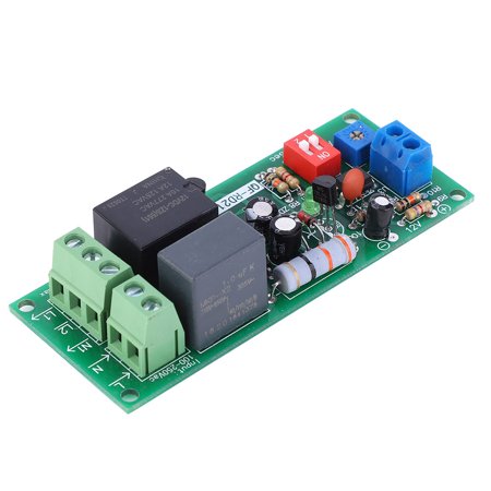 Time Delay Relay 100-220V AC Delay Off Time Relay Module Timer Switch Board 0-300min | Walmart ...