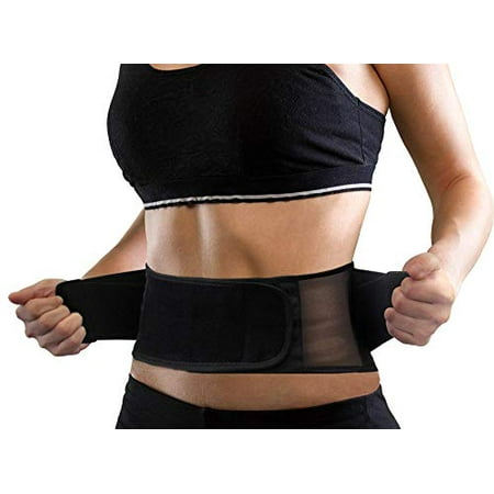 AllyFlex SportsÂ® Lightweight Back Brace for Men & Women Under Uniform ...
