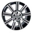 20x9.5 Wheel Fits Land Rover - Range Rover Stormer Style Black with ...