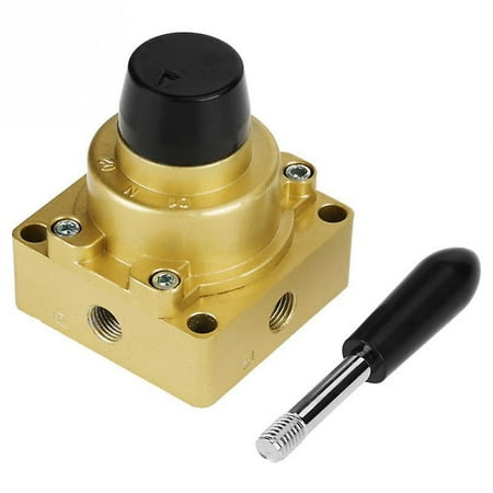 Hv-02 Pt 3 Positions 4 Ways Air Pneumatic Hand Lever Valve | Walmart Canada