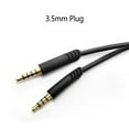 3.28ft Long Earphone Extension Cord Replacement Cord 3.5mm Male Plug ...