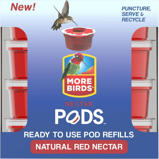More Birds Nectar Pods Refills, 8ct - Walmart.com