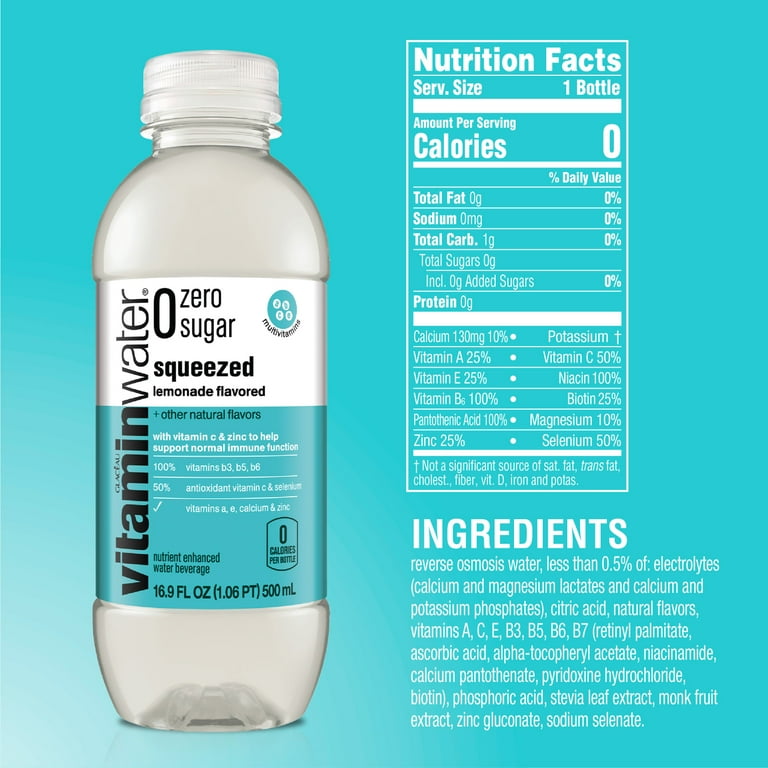 Explore Vitaminwater Zero Flavors Vitaminwater