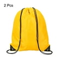 Uxcell Drawstring Bag Oxford Cloth Draw String Sack for Gym Outdoors ...