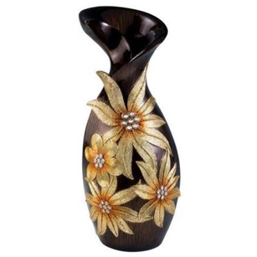 Golden Demeter Decorative Vase - Walmart.com